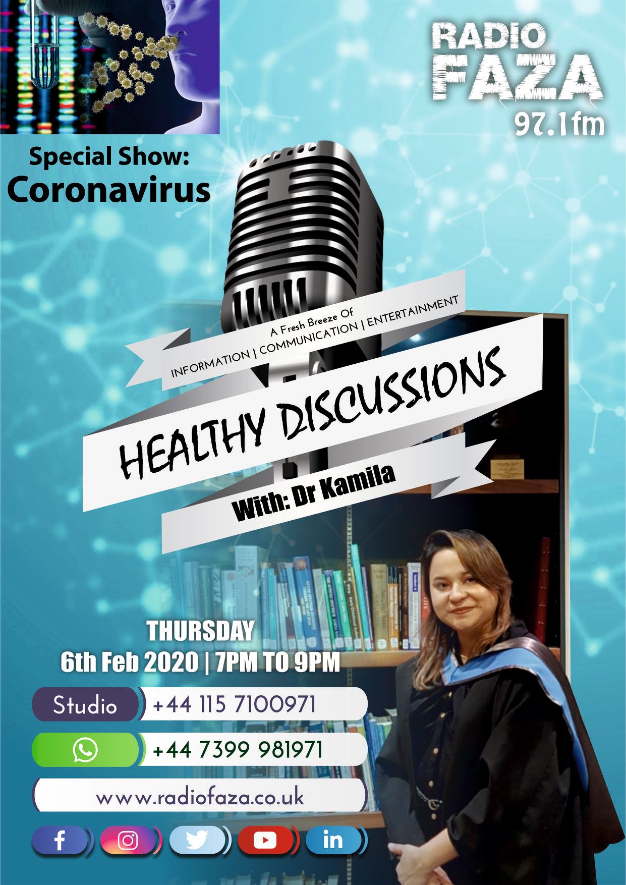 Healthy Discussions – Radio Faza