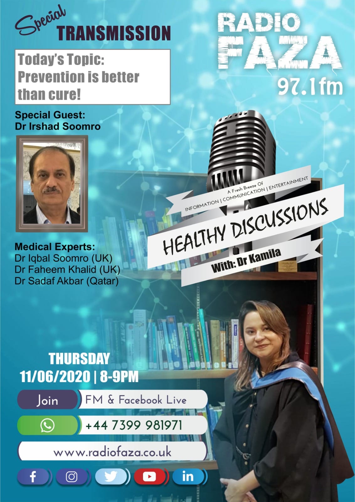 Healthy Discussions – Radio Faza